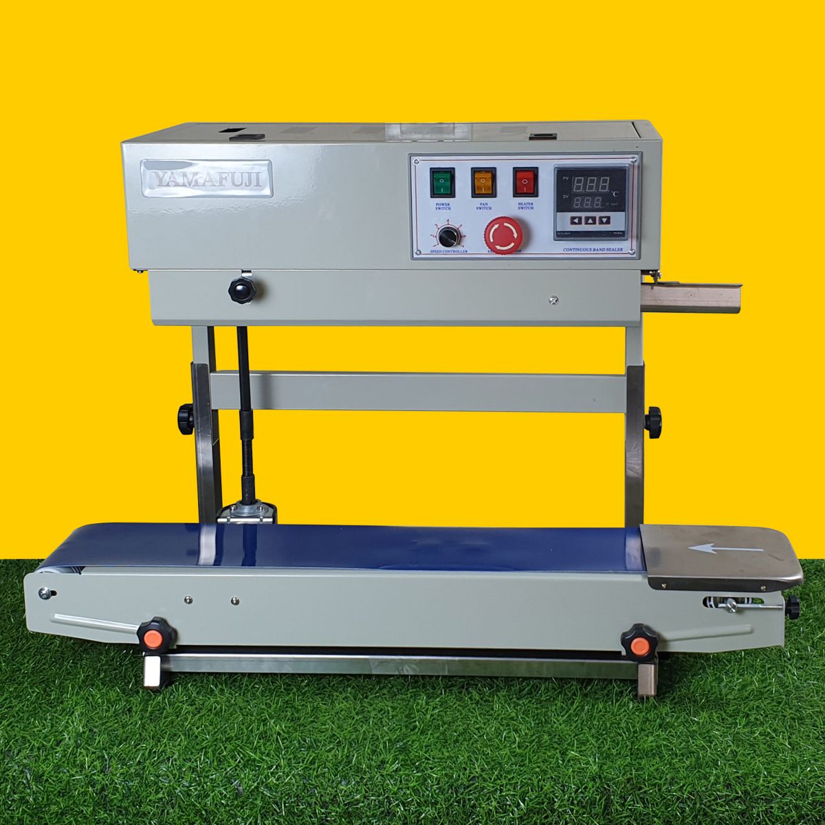 Máy dán túi liên tục Yamafuji FR-900WP (chân cao)